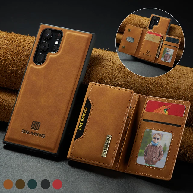 FOR SAMSUNG GALAXY S25 S24 S23 Ultra S22+ S21 Magnetic Leather Wallet Card Case $23.10 - PicClick CA