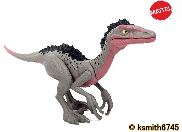 JURASSIC WORLD ATTACK pack TROODON plastic toy Camp Cretaceous DINOSAUR ...