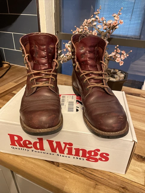 RED WING HERITAGE 8119 Iron Ranger Mesa Oxblood 9D EUR 91,48 - PicClick FR