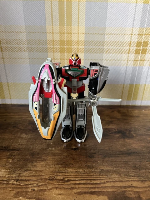 POWER RANGERS TIME Force Deluxe DX Time Force Megazord 100% Complete ...