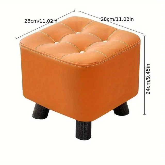SMALL STOOL HOUSEHOLD Sofa Stool Shoes Changing Low Seat for Bedroom ...
