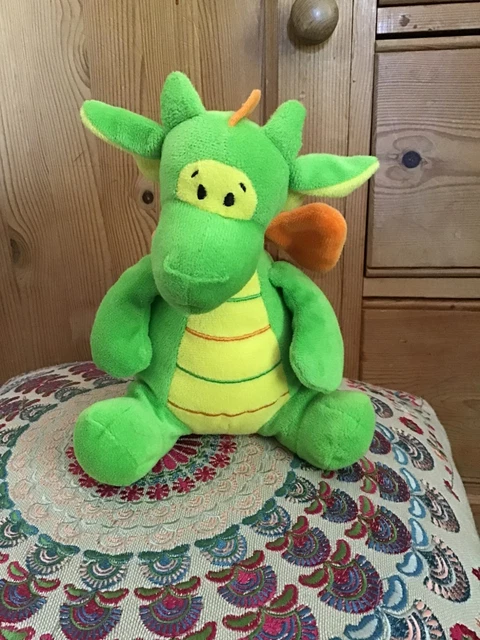 THE CARD FACTORY Ash Green Yellow Dragon Soft Plush Toy 8" £8.99 ...