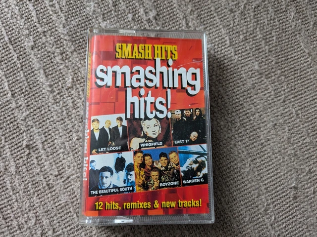 SMASH HITS SMASHING Hits! Cassette Tap 1995 £1.99 - PicClick UK