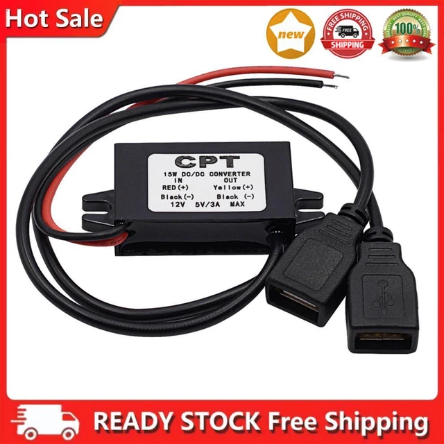 3A 12V TO 5V DC-DC Buck Converter Step Down Module Low Power ...