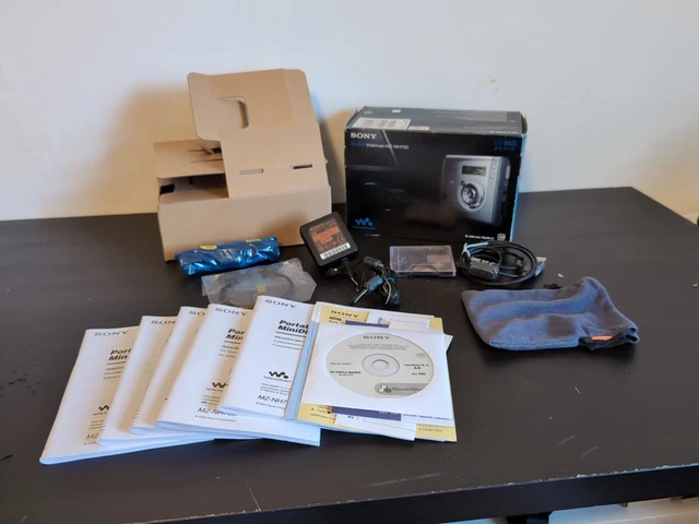 SOLO SCATOLA ONLY BOX Sony Hi-MD MD Walkman Lettore minidisc portatile ...