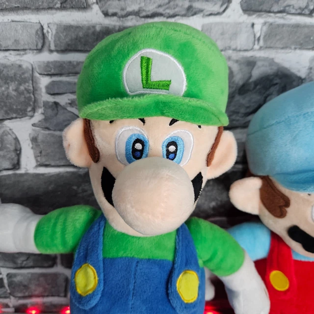 MARIO & LUIGI Teddys Plush Toys Super Mario From Good Stuff 12'' + 14 ...