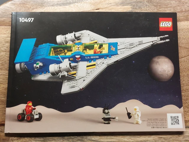 LEGO NOTICE MONTAGE instruction 10497 ICONS GALAXY EXPLORER SPACE SHIP ...