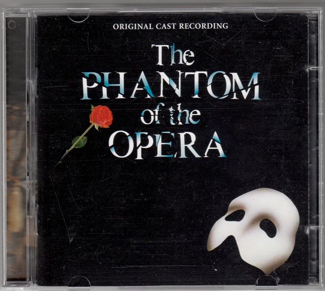 RARE-THE PHANTOM OF The Opera-1987 Original Cast-5709-[2 CD with Book ...
