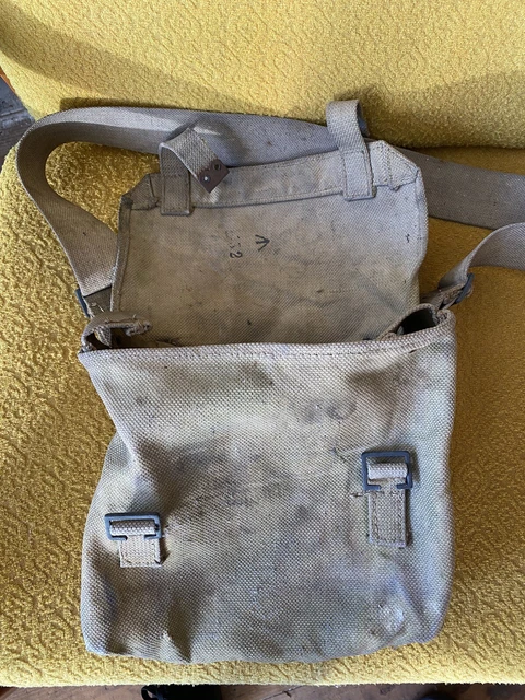 ORIGINAL WW1 BRITISH Army 1908 Pattern Webbing Haversack Small Pack ...