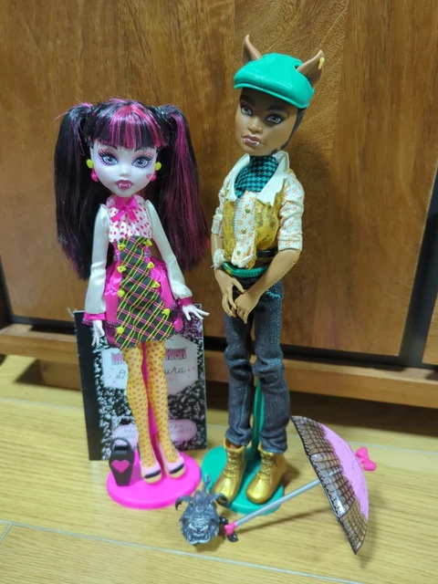 MONSTER HIGH SCHOOLS Out Draculaura And Clawd £209.99 - PicClick UK