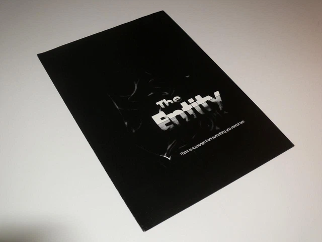 THE ENTITY ~ Original Press Kit Brochure / Synopsis ~ 20th Century Fox £9.99 - PicClick UK