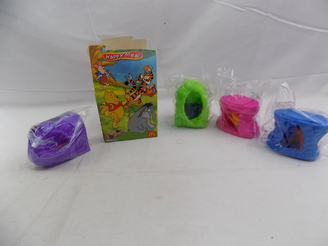 BRAND NEW MCDONALDS Disney Pooh's Grand Adventure Complete Set of 4 ...