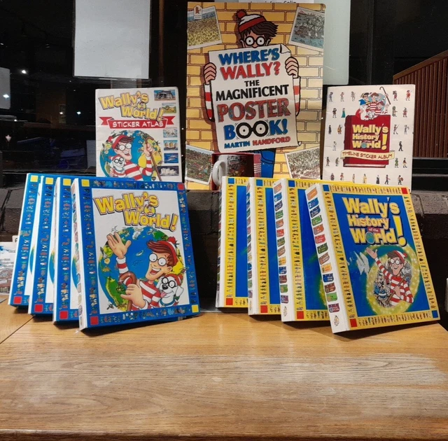 WHERE'S WALLY WALLY'S World Magazines /History Complete Collection ...