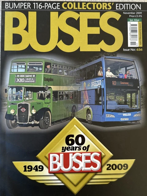 BUSES MAGAZINE NOVEMBER 2009 Special Commemorative Issue -bumper 116 ...