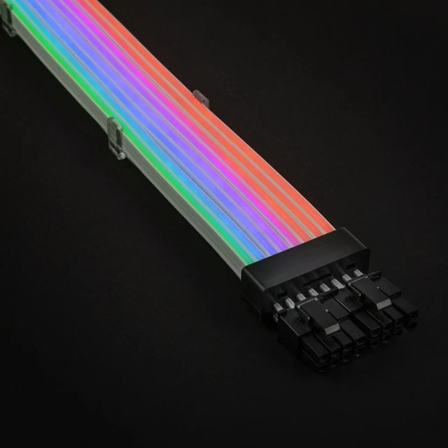LIAN LI STRIMER Plus Addressable RGB 8Pin PCIe VGA Cable EUR 49,78 ...