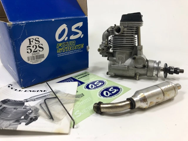OS 52FS SURPASS 0.52 8.5cc four stroke glow engine £95.00 - PicClick UK