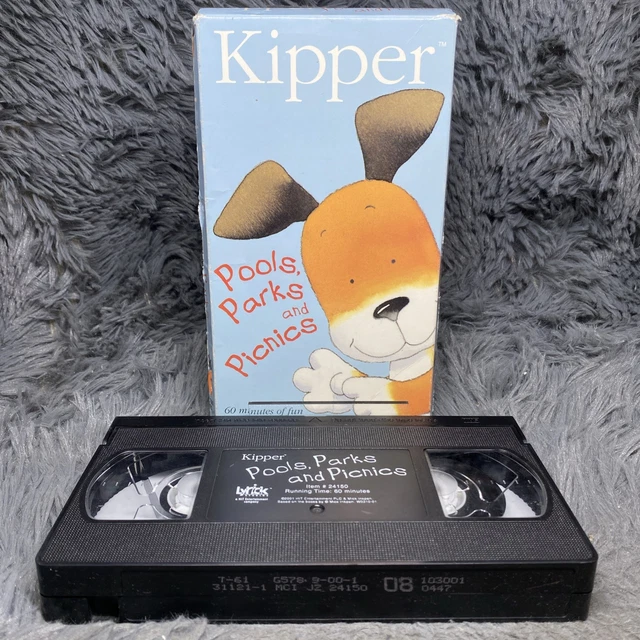 KIPPER - POOLS, Parks and Picnics VHS Tape 2001 Classic Kids Cartoon ...