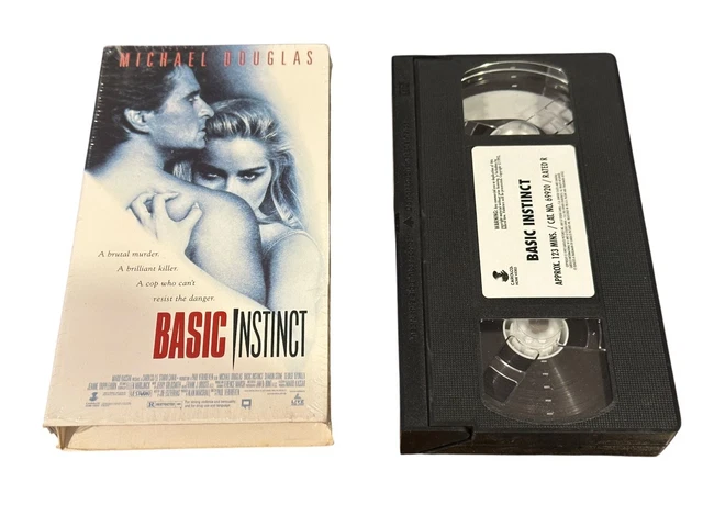 BASIC INSTINCT VHS 1992 Thriller Original Release Carolco Home Video £3 ...