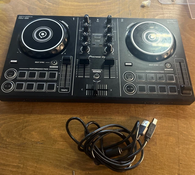 PIONEER DJ DDJ-200 Controller DJ intelligente, nero EUR 92,04 - PicClick IT