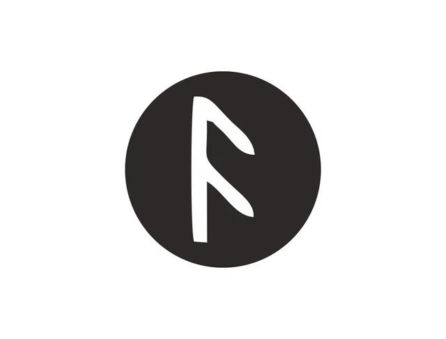 STICKER FLAG TUNING decal car motorcycle viking symbol odin rune runic ...