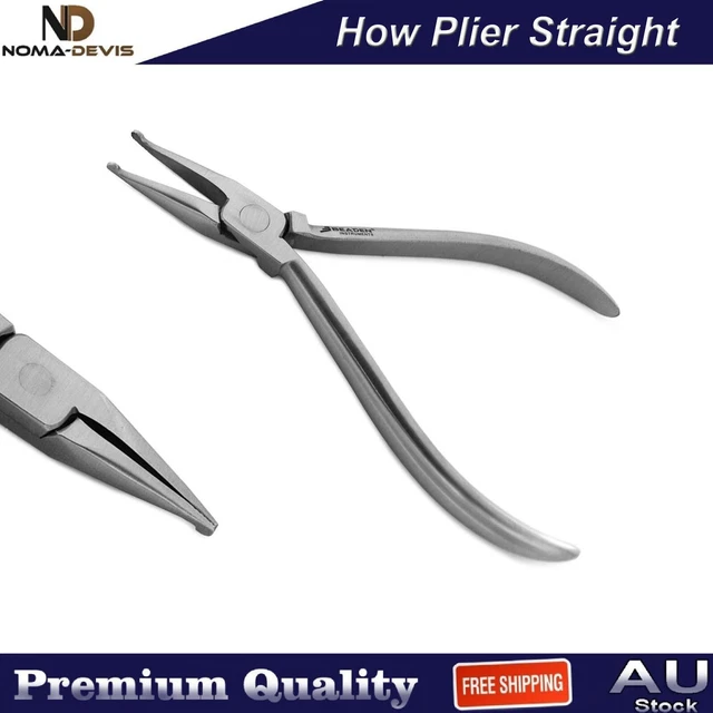 DENTAL HOW PLIER Straight Archwire Holding Adjusting Band Seating ...