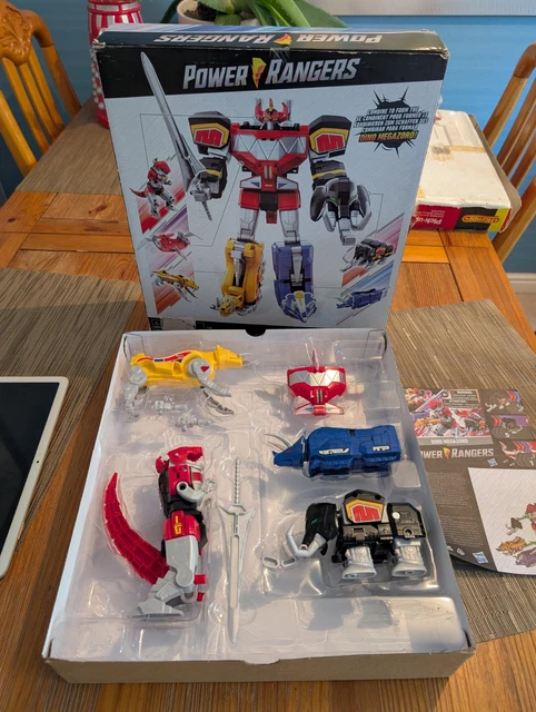 POWER RANGERS MIGHTY Morphin Dino Megazord Megapack MMPR Dinozord £47. ...