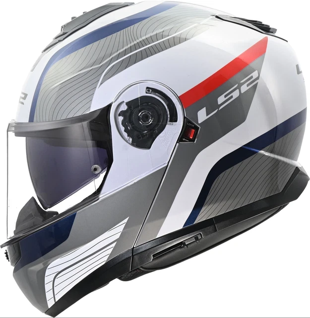 LS2 FF908 STROBE 2 Monza White Blue Red Gr.L Motorradhelm Klapphelm EUR 143,10 - PicClick DE