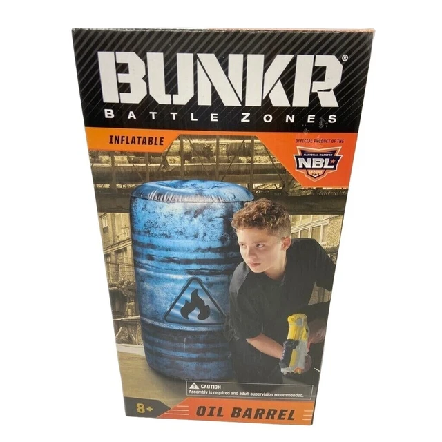 BUNKR BATTLE ZONES Inflatable Oil Barrel Bunker Official Product NBLToy ...