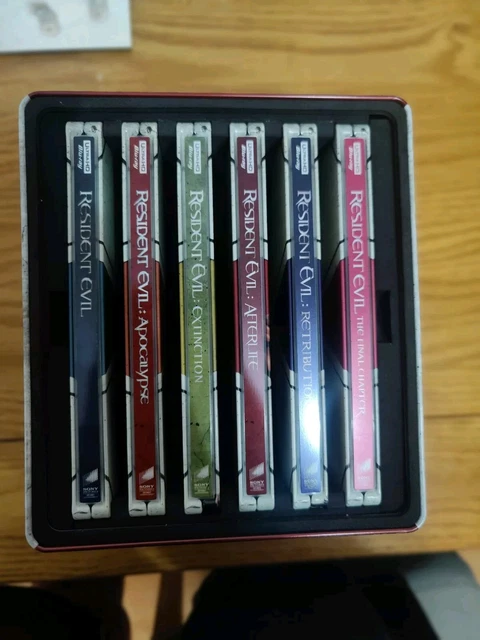 RESIDENT EVIL 4K Steelbook Boxset Steel Box EUR 163,46 - PicClick IT