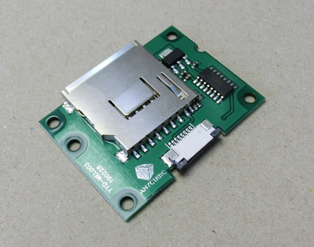 SPARE PART SD Socket Sd-Card Reader Board for Anycubic Mega 3D Printer ...