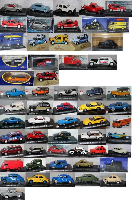 PEUGEOT, CITROEN, RENAULT Models/Cars - Scale (1:43) Select £10.56 ...