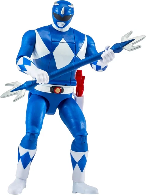 POWER RANGERS MIGHTY Morphin Auto-Morphin Blue Ranger Action Figure EUR ...