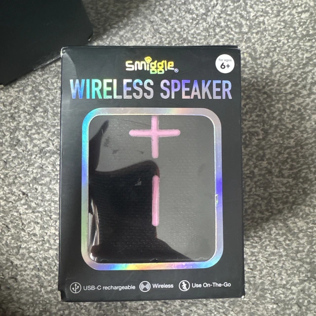 SMIGGLE LIGHT UP Wireless Speaker Black**New** £13.20 - PicClick UK
