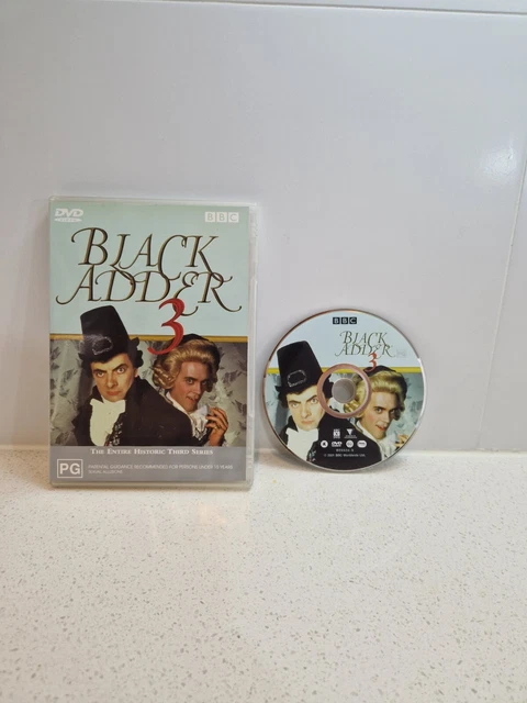 BLACK ADDER SERIES 3 DVD 1987 BBC Rowan Atkinson Region 4 EUR 7,36 - PicClick IT