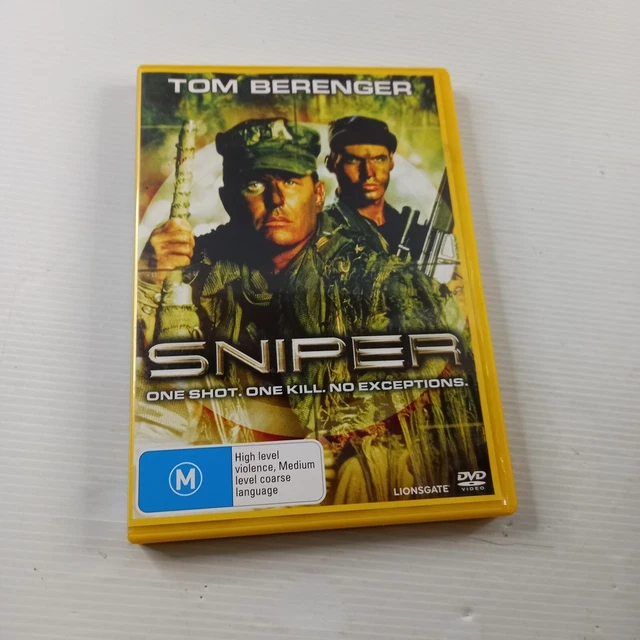 SNIPER DVD, TOM BERENGER, Billie Zane , REGION 4,rated M $8.99 ...