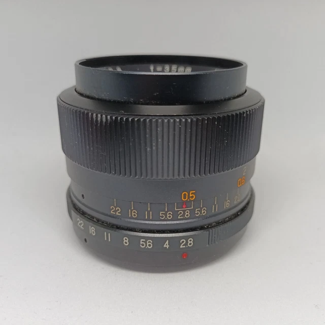 PHOTAX-PARAGON 35MM F2.8 M42 Screw Mount Standard Wide Angle Prime Lens ...