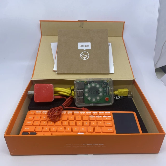 KANO MAKE YOUR Own Computer Kit 1000K-02 Element 14 Raspberry Pi 3 B ...