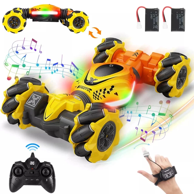 4WD HAND GESTURE 360° Sensing RC Stunt Car Off-Road Remote Control Xmas ...