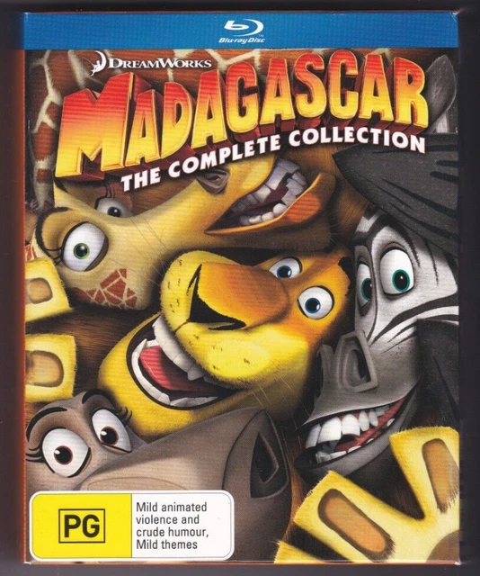 MADAGASCAR - THE Complete Collection - Blu-Ray EUR 42,48 - PicClick IT