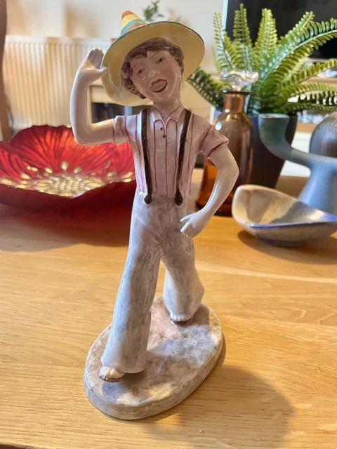 GOLDSCHEIDER MYOTT BOY in Hat Vintage Figurine design Germaine Bouret ...