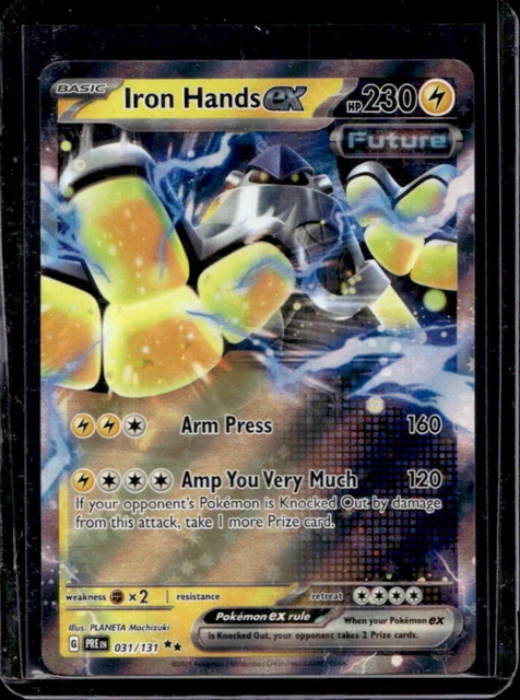 2025 POKEMON SV Prismatic Evolutions PRE EN Iron Hands ex #031/131 £0. ...