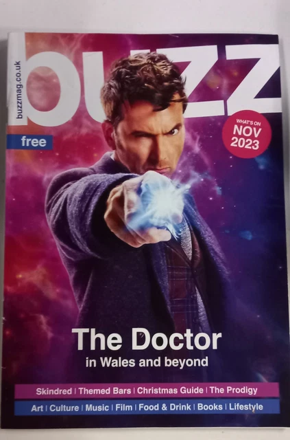 DR DOCTOR WHO David Tennant - Buzz Magazine (Wales), Nov 2023 £1.99 ...