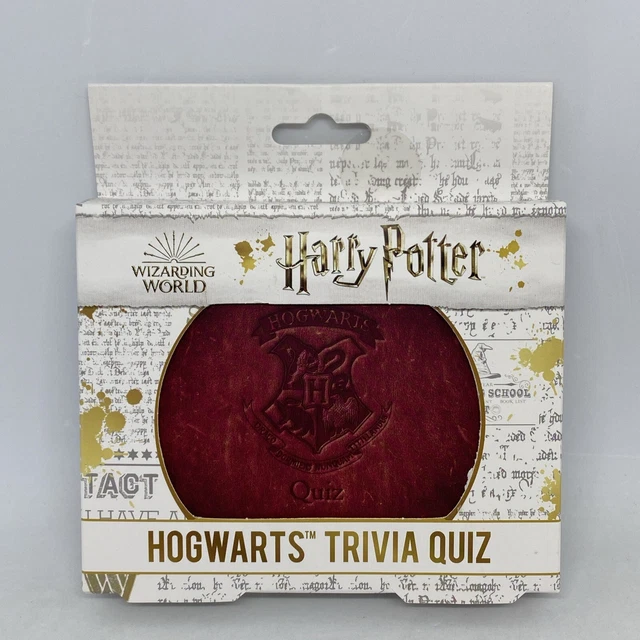 HARRY POTTER NEW Hogwarts Trivia Quiz Cards 200 Questions Wizarding ...