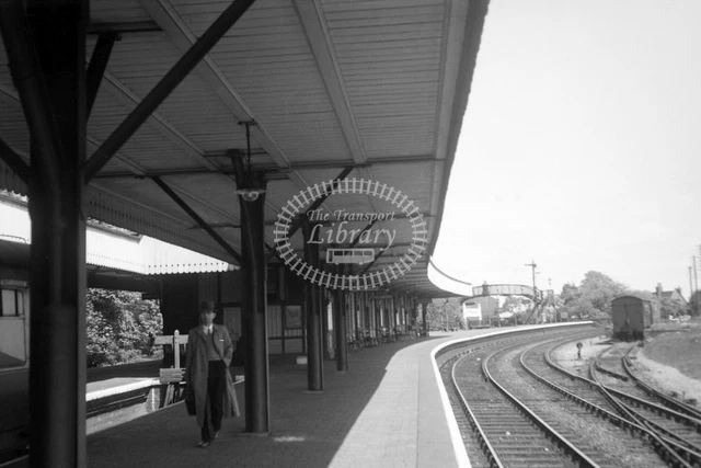PHOTO BR BRITISH Railways Station Scene - SUTTON BRIDGE 1951 £1.99 ...