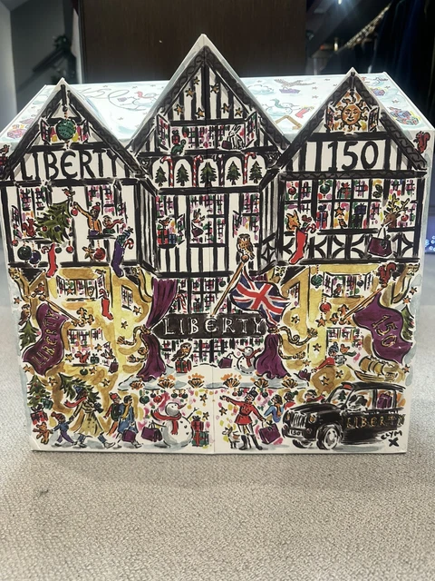 LIBERTY ADVENT CALENDAR 2025 •Beautiful Condition •No Contents• 150 ...