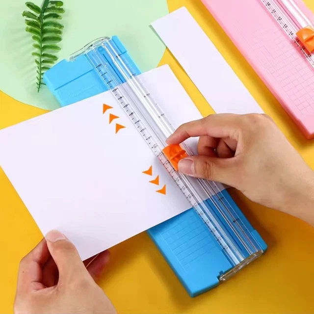 A5 SMALL PAPER Trimmer Portable Paper Cutter for Label Origami Card ...