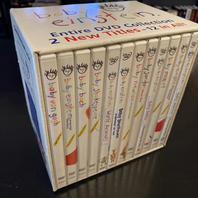 BABY EINSTEIN ENTIRE 12 Disc DVD Collection Set - Walt Disney $31.49 ...