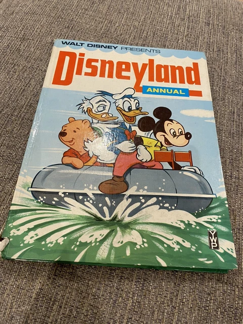 WALT DISNEY PRESENTS... Disneyland Annual 1968 Mickey Mouse Donald Duck ...