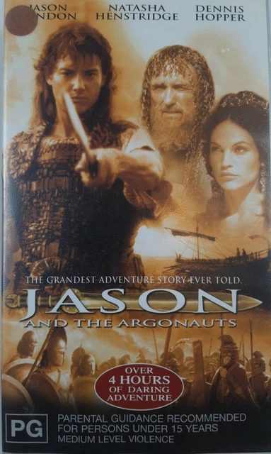 JASON AND THE Argonauts VHS TAPE. The Greatest Adventure Story Ever ...
