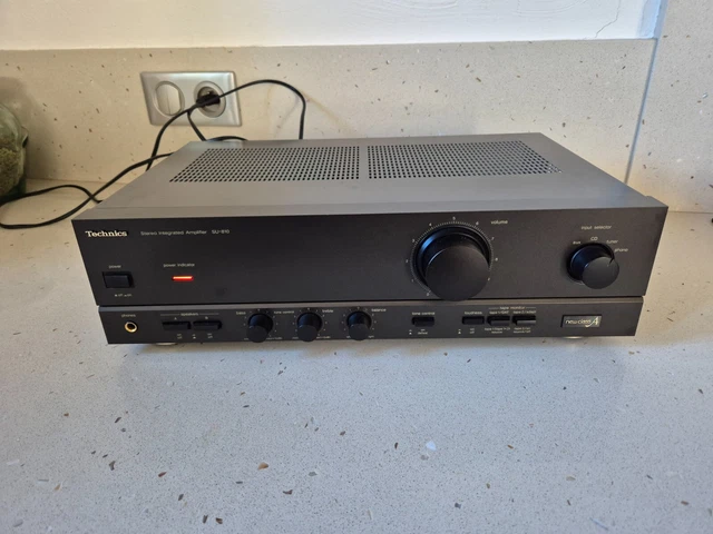 AMPLI HIFI TECHNICS SU-810 stereo integrated amplifier 1990 TB Etat EUR ...